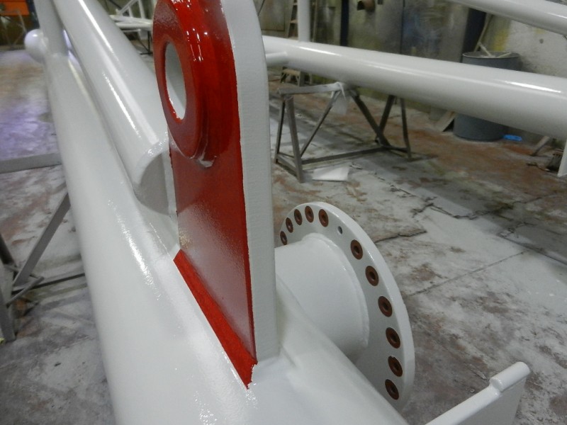 3rd party inspections of loading arms - Coating inspection